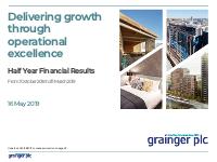 Grainger Plc Share Price (GRI) Ordinary 5p | GRI