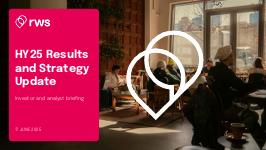 RWS Holdings plc Share Price (RWS) Ordinary 1p | RWS