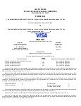 Visa Inc Share Price USD0.0001 'A'